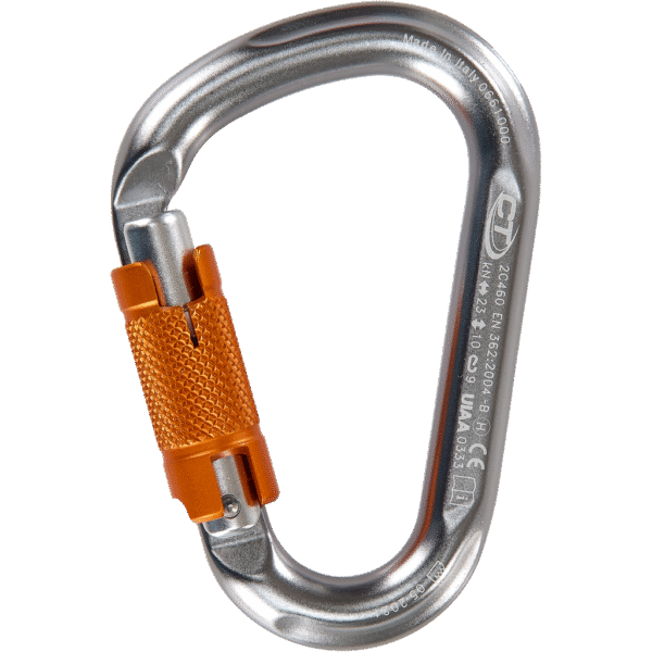 SNAPPY ? Alloy Screw Gate HMS Carabiner – HJ Rope Master